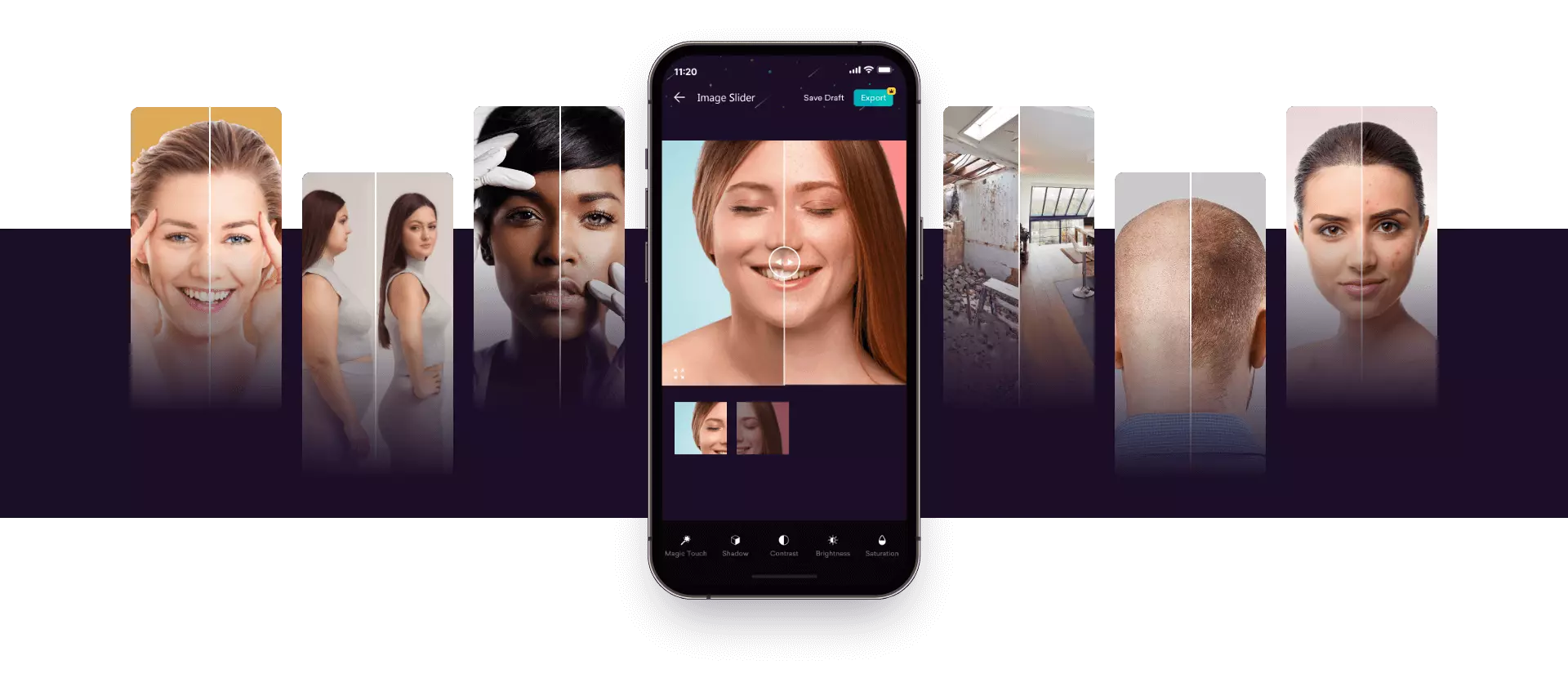 Photo Editing App for Before and After transformations | Before & After Pro